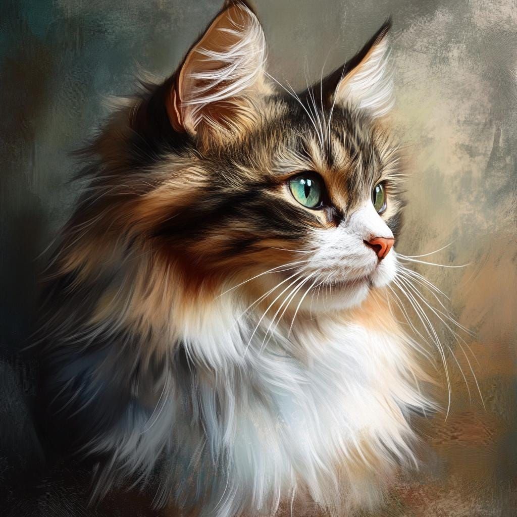 Unique-cat-portrait-ideas for 2026 – Pawimprint