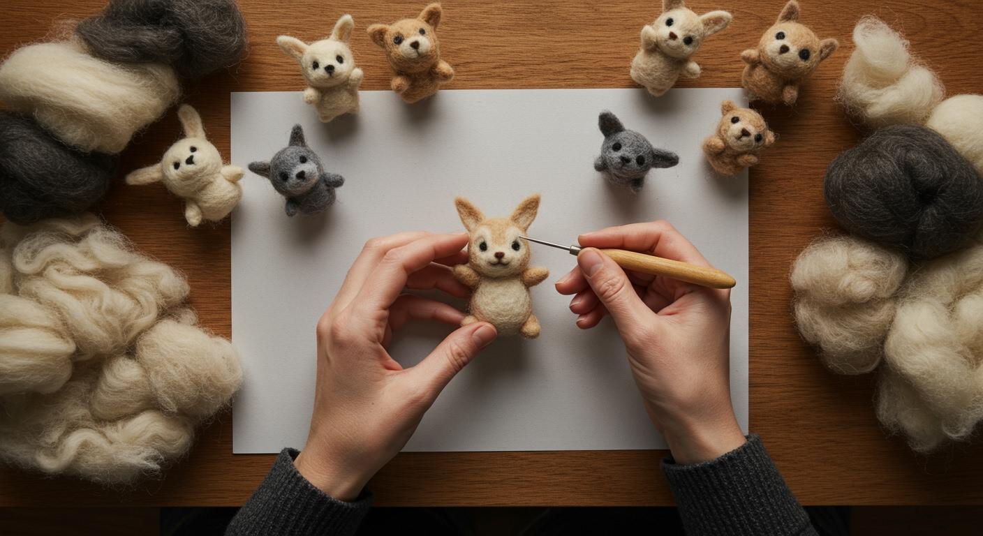 What is needle felting and why is it fun – Pawimprint